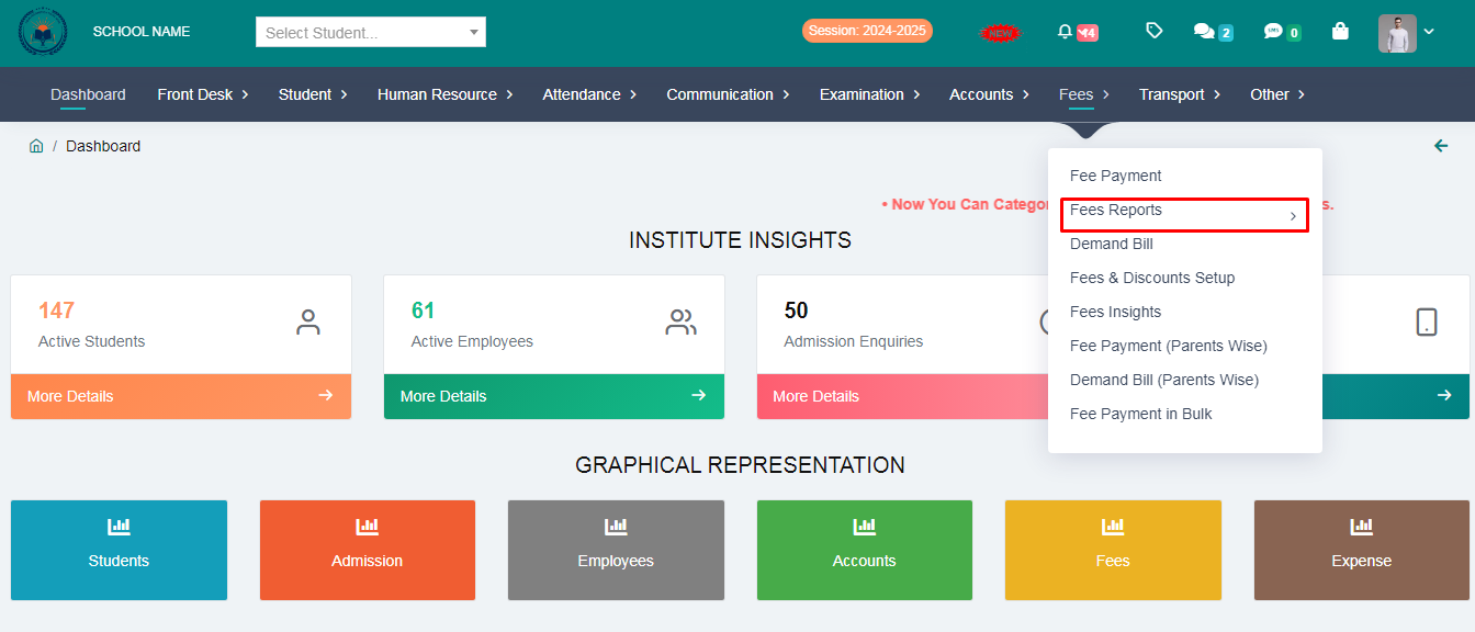 Student Without Fees | EduChanger's ERP Help