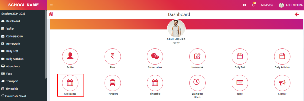 Student Attendance | EduChanger's ERP Help